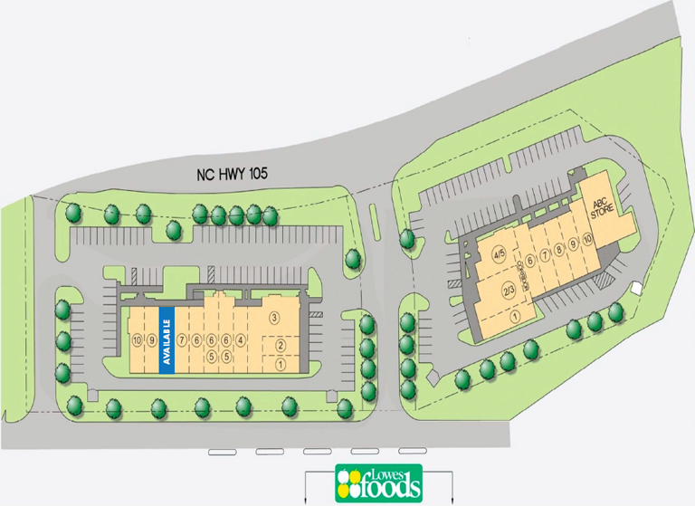 1,306 Sf Available | Grandfather Shops – C.F. Smith Property Group